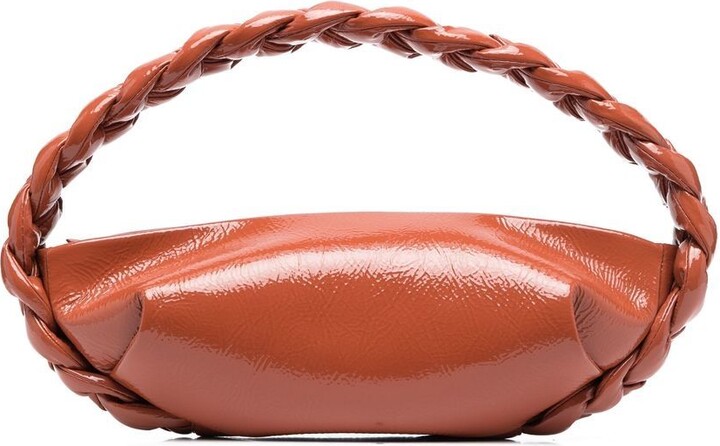 Hereu Braided Handle Oval Shoulder Bag - ShopStyle