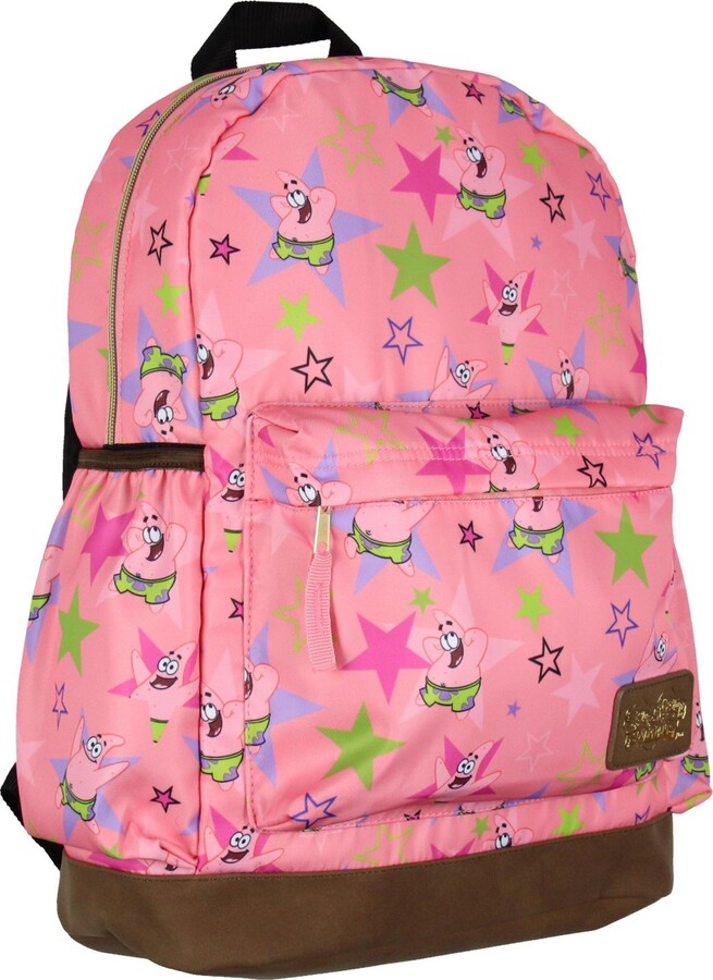 SpongeBob Squarepants Nickelodeon Patrick Star School Travel Backpack ...