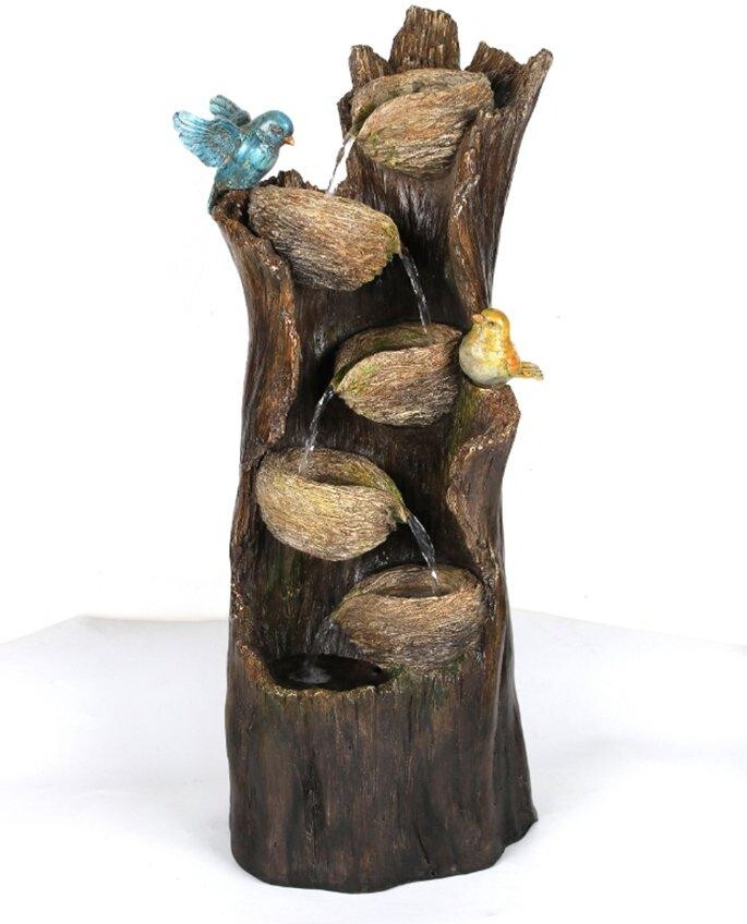 Primrose Birds Nest Family Tree Tiered Cascade Outdoor Garden Water ...