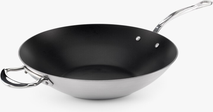 Samuel Groves Tri-Ply Stainless Steel Non-Stick Wok - ShopStyle Fry ...