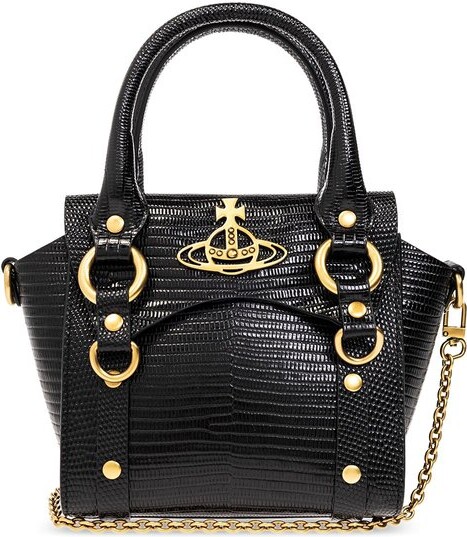 Vivienne Westwood Betty Orb Plaque Mini Shoulder Bag - ShopStyle