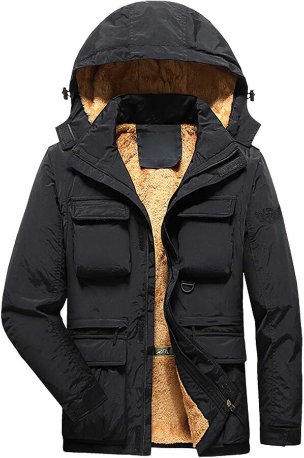 Generic Softshell Jacket for Men Quilted Jacket Men's Coat Men's Down ...