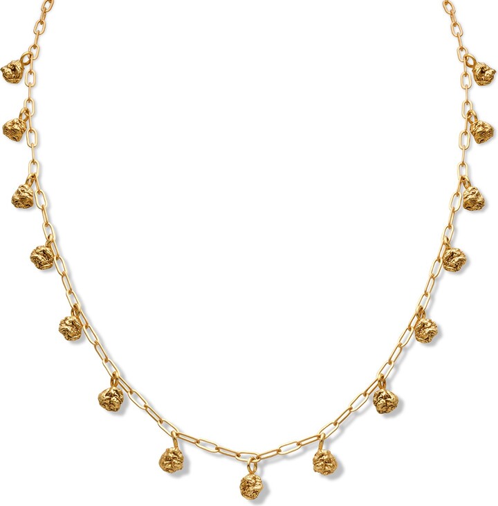 EVA REMENYI - Archaic Chain Necklace Gold - ShopStyle