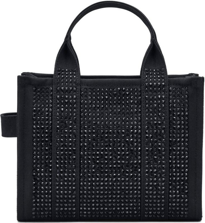 Marc Jacobs Cotton The Small Tote Bag With Rhinestones - ShopStyle