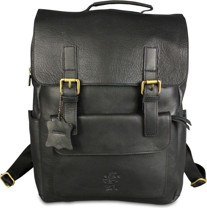 Vintage Child - Vintage Child "Kingsley" Leather 15" Laptop Backpack ...