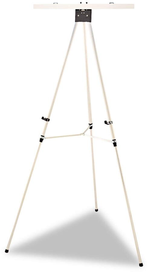 SKILCRAFT Easel, Tripod, Adjustable, 35" to 64", Telescoping Display ...