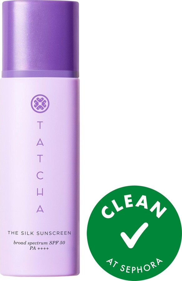 Tatcha The Silk Sunscreen SPF 50 Weightless Mineral Sunscreen 1.7 oz ...