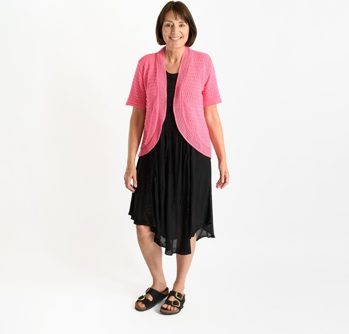 TJC Pure and Natural Cotton Blended Bolero One Size - ShopStyle Knitwear