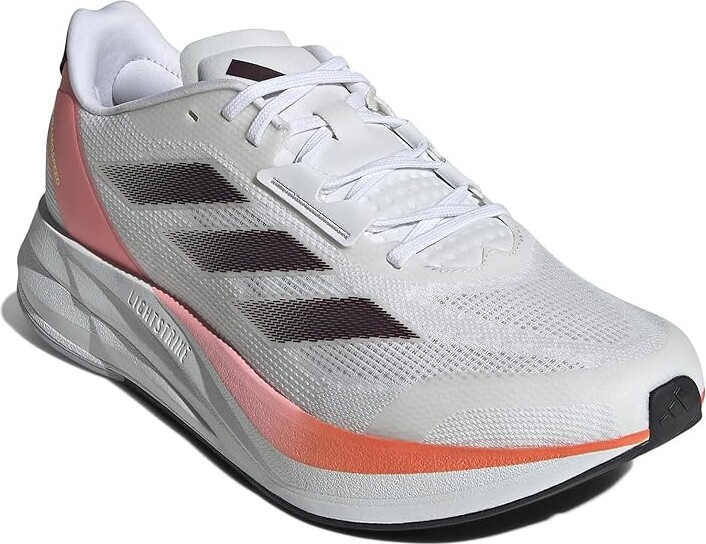 adidas Duramo Speed Shoes (White/Aurora Met./Solar Red) Men's Running ...