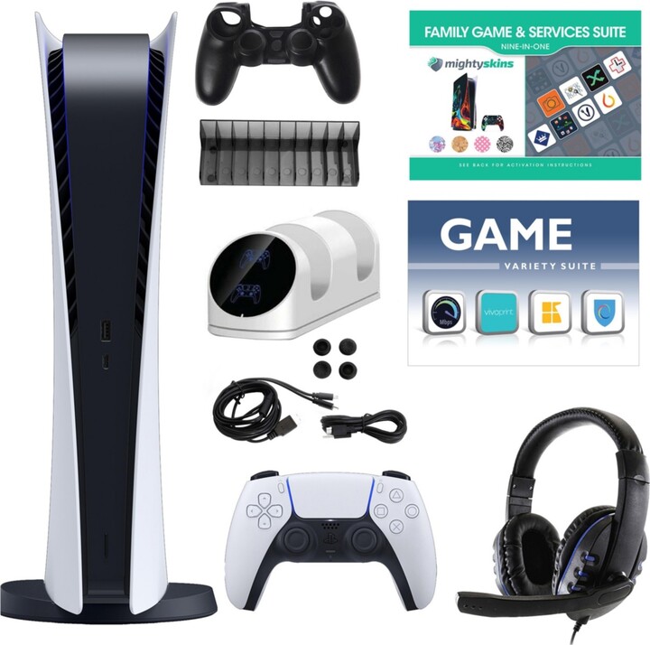 Sony PlayStation Core Digital Console with Accessories Kit and 2 ...
