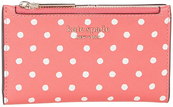 Kate Spade Spencer Dots Small Slim Bifold Wallet - ShopStyle