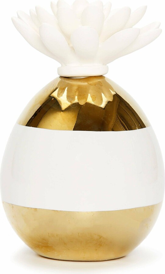Vivience Gold and White Diffuser-small, "Iris and Rose" Scent ...