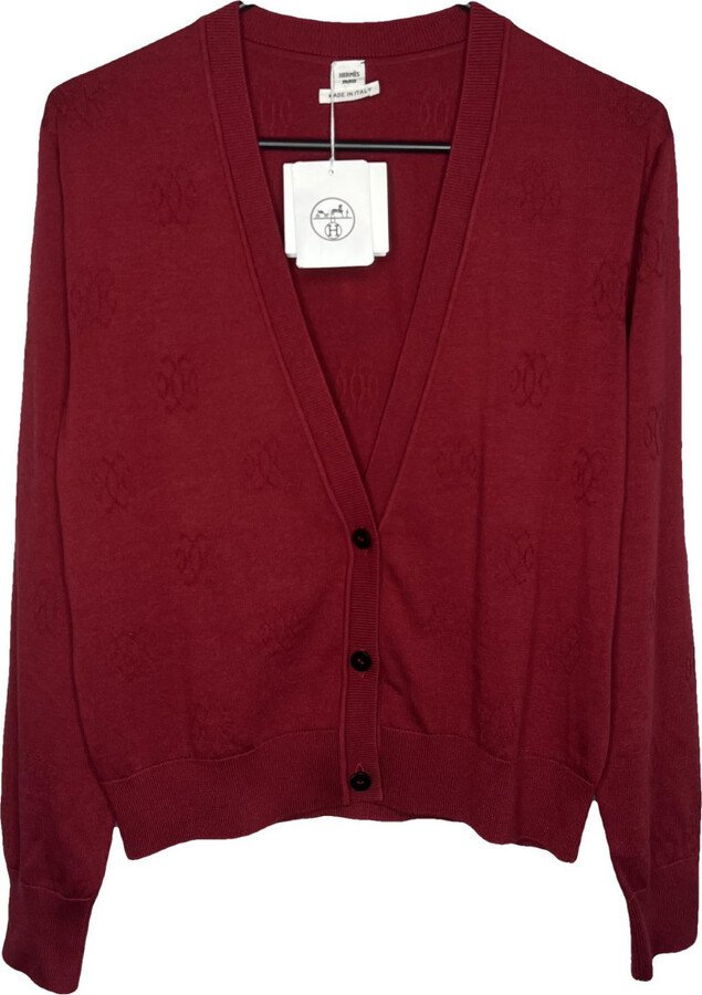 Hermes Silk cardigan - ShopStyle Sweaters