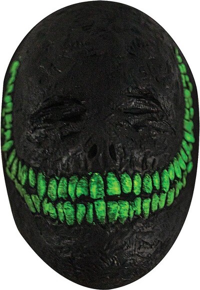 Halloween Express Ghoulish Adult Glow in the Dark Creepy Grin Costume ...