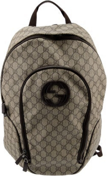 Gucci GG Supreme Interlocking G Backpack - ShopStyle
