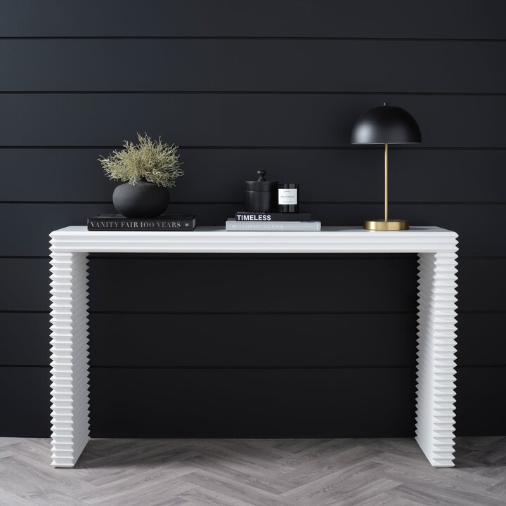 Dunelm Zen Console Table White - ShopStyle
