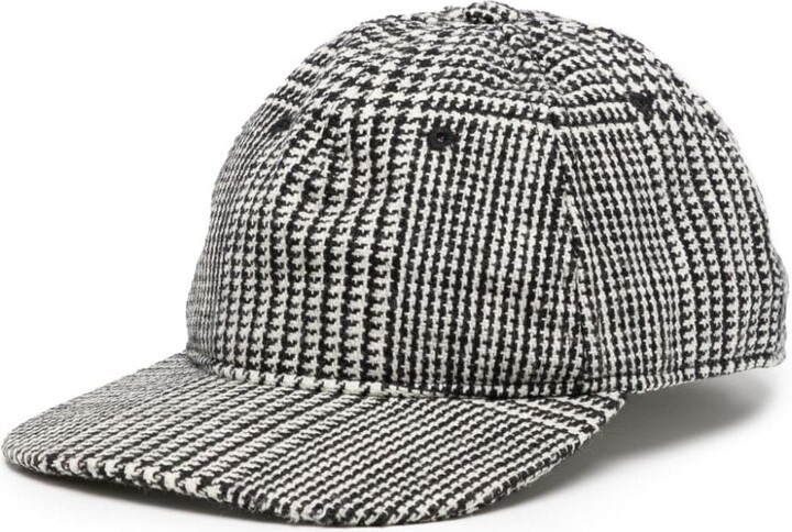 Tom Ford Logo-Print Houndstooth Baseball Hat - ShopStyle