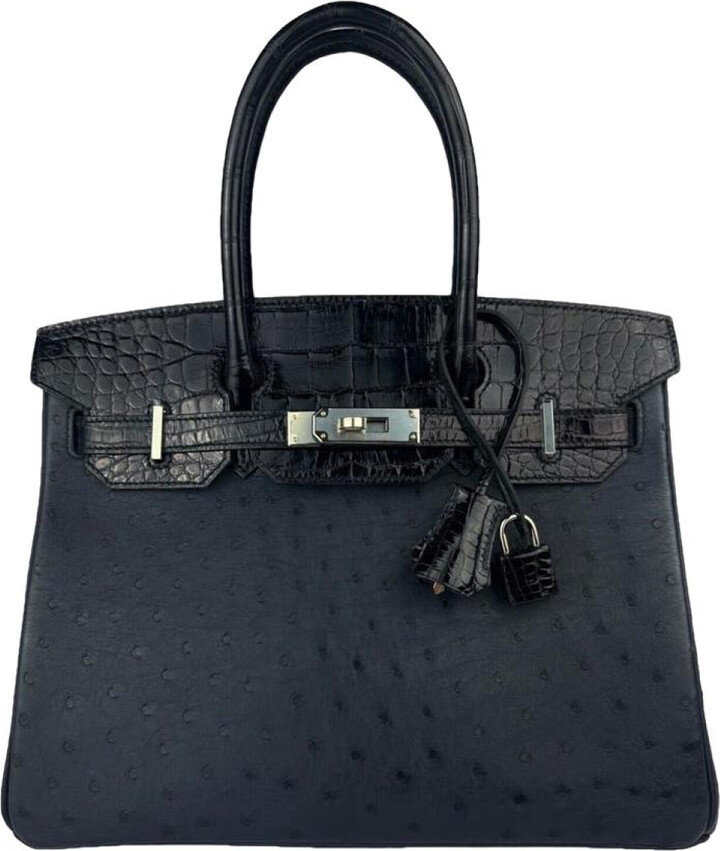 Hermes Birkin 30 exotic leathers handbag - ShopStyle Shoulder Bags