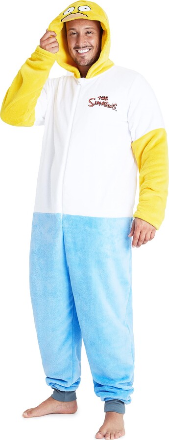 The Simpsons Mens Onesie (M) - ShopStyle Pyjamas