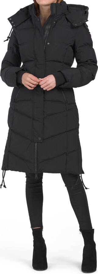 Pajar Sapphire Down Fill Long Puffer Coat - ShopStyle