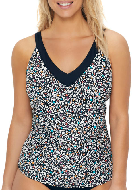 CoCo Reef Terrazzo Core Underwire Tankini Top - ShopStyle Two Piece ...