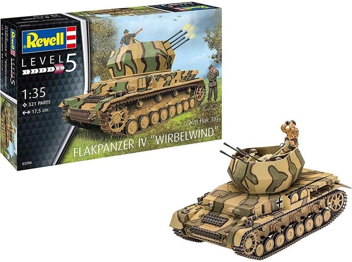 Revell Flakpanzer Iv Wirbelwind 1:35 - ShopStyle Games & Puzzles