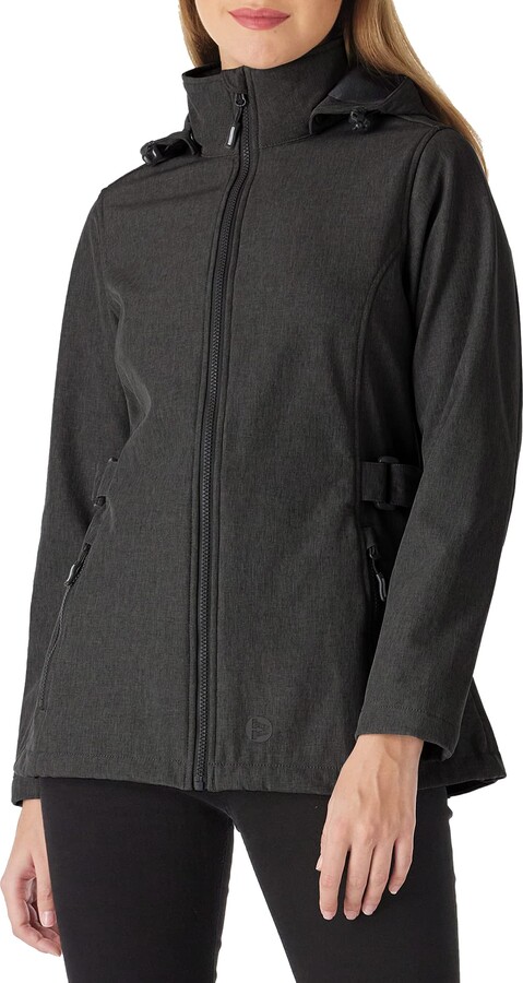 Outdoor Ventures Women's Softshell Jacket with Removable Hood - ShopStyle
