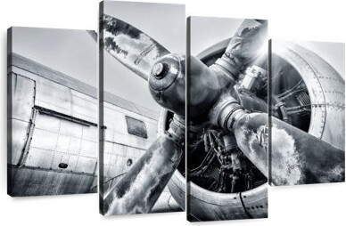 Elephant Stock Four Propeller Plane - ShopStyle Decor