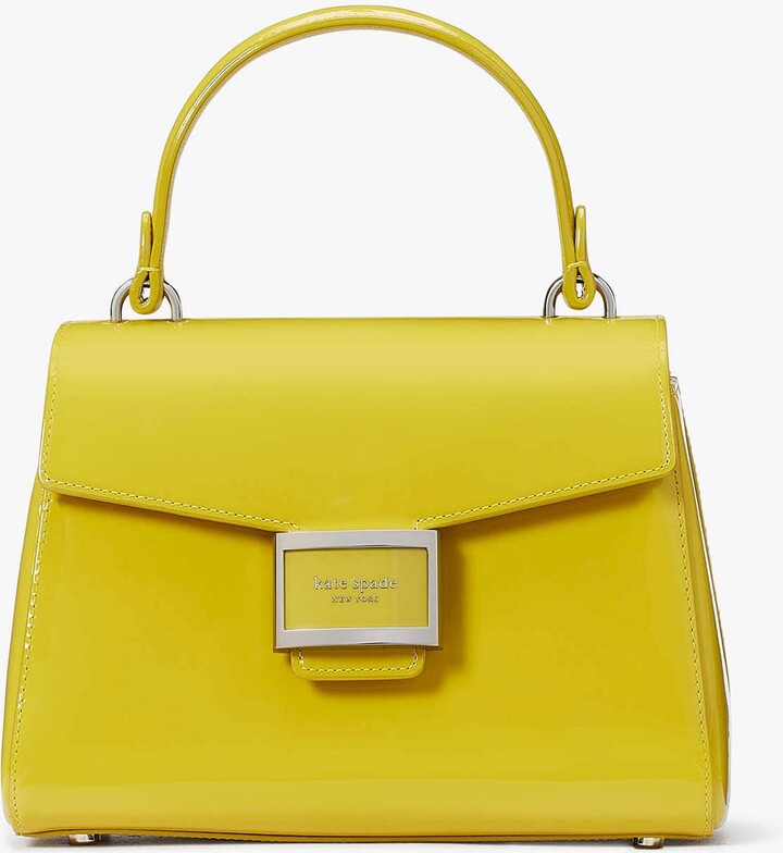 Kate Spade Katy Patent Leather Small Top-Handle Bag - ShopStyle