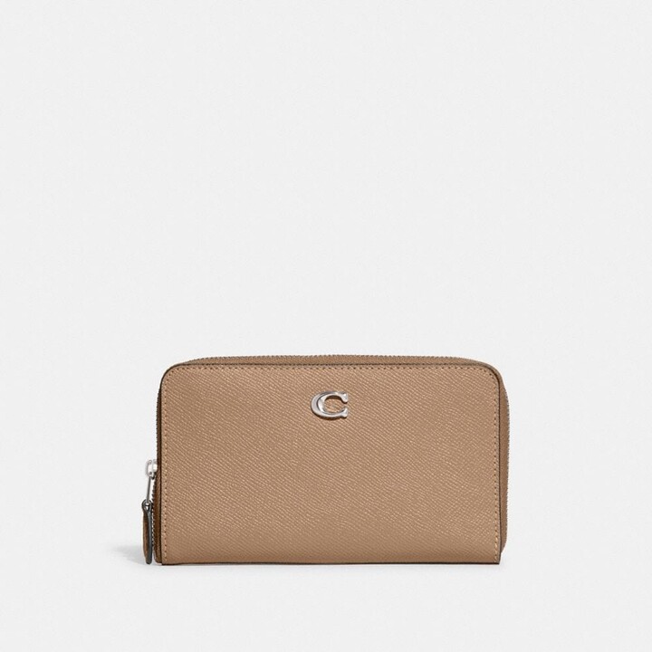 Coach Medium Zip Around Wallet - ShopStyle