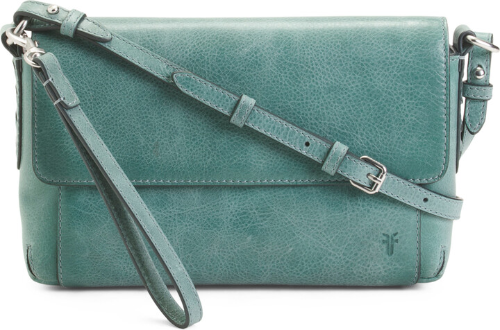 Frye Leather Reed Flap Over Crossbody - ShopStyle Shoulder Bags