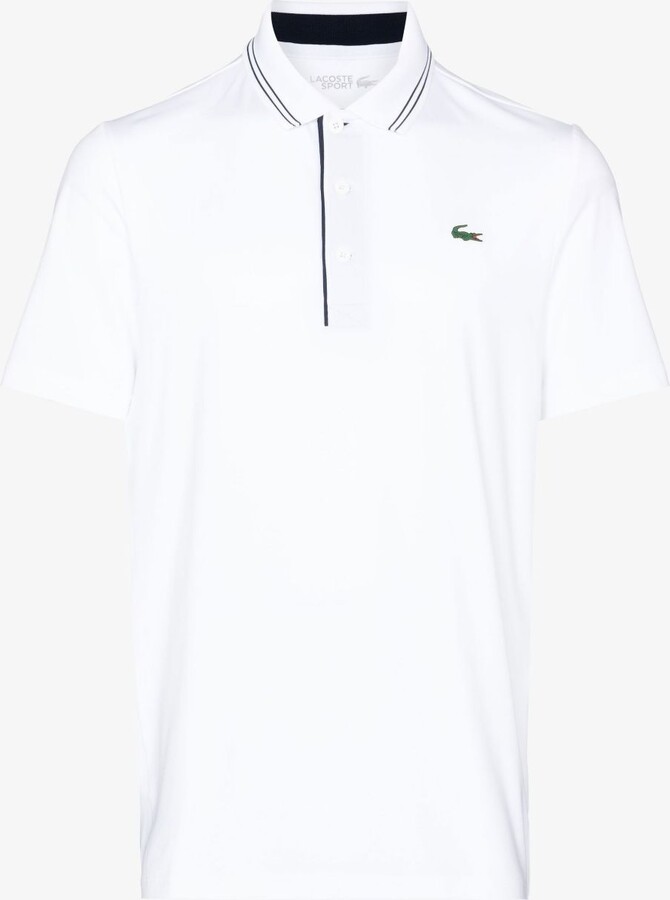 Lacoste Logo Embroidered Golf Polo Shirt - ShopStyle