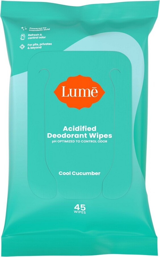 Lume Deo Flushable Wipes Pouch - Cucumber - 45ct - ShopStyle