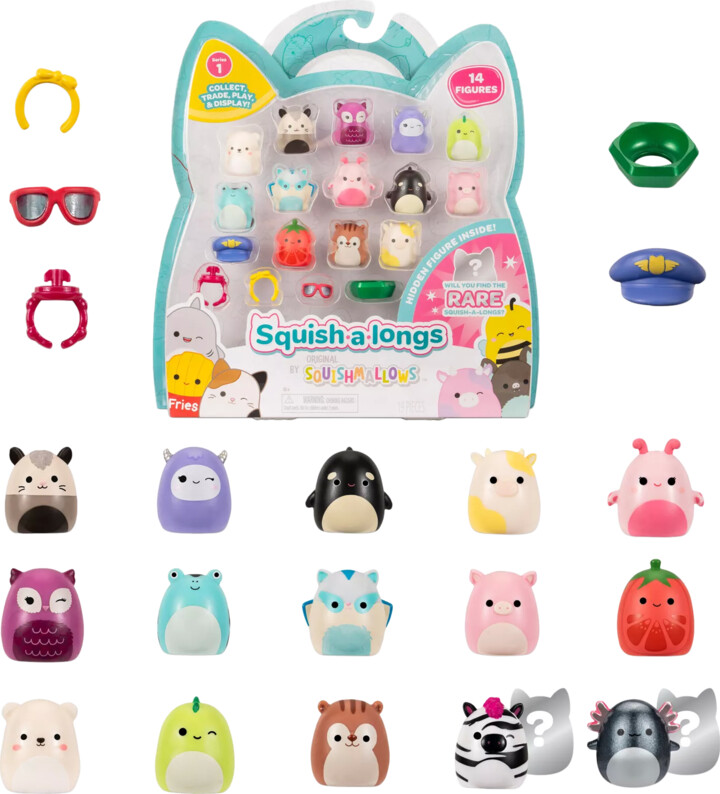 Squishmallows Squish-a-longs Mini-Squish - ShopStyle Soft & Plush Toys