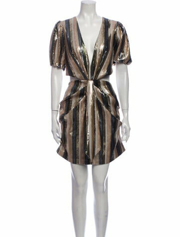 Misha Collection Striped Mini Dress - ShopStyle