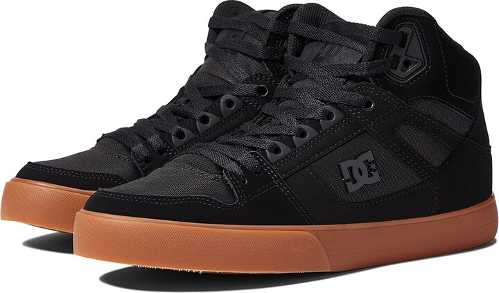 DC High-Top WC (Black/Gum) Men's Skate Shoes - ShopStyle