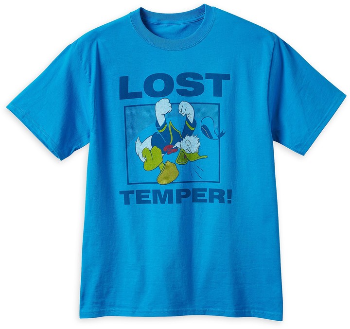 Disney Donald Duck ''Lost Temper'' T-Shirt for Adults - ShopStyle Shirts