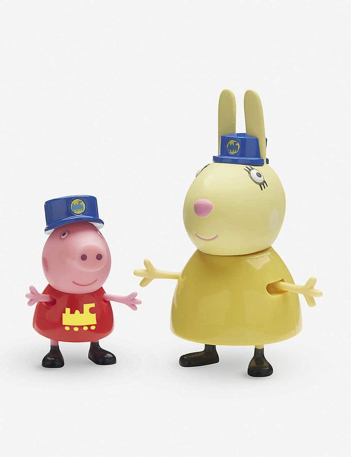 Peppa Pig Miss Rabbits Train and Carriage Toy - ShopStyle Action ...