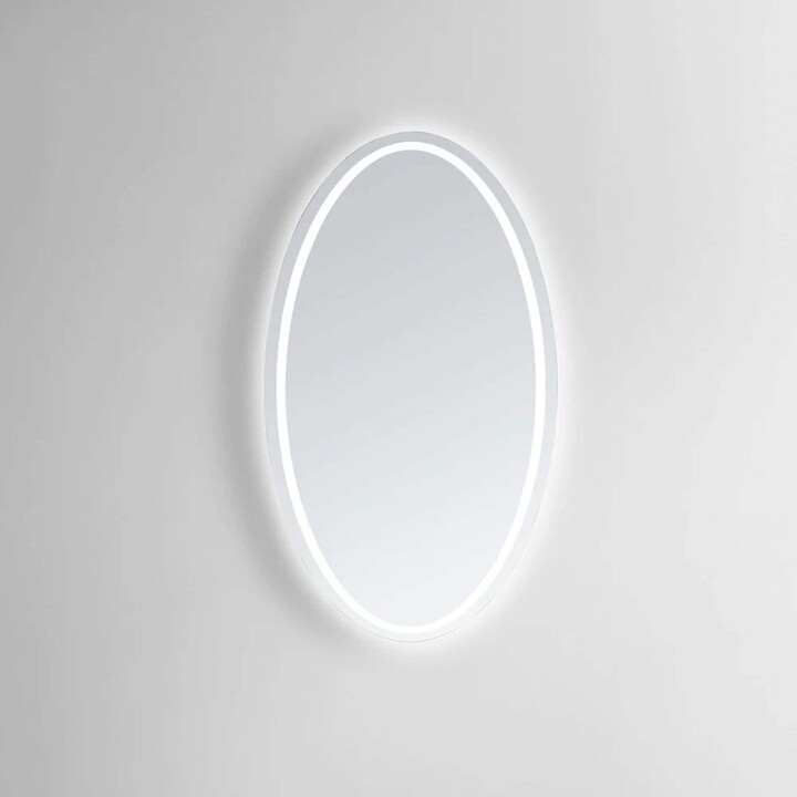 Modern Mirrors Venus Oval Lighted LED Bathroom Vanity Mirror - IP44 ...