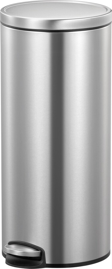 EKO Eva 30 Litre Steel Pedal Bin Silver - ShopStyle Wine Buckets & Coolers