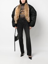 Y/Project Oversize Faux-Fur Puffer Jacket - ShopStyle