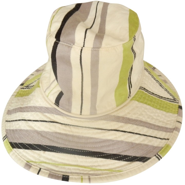 Hermes Ecru Cloth Hats - ShopStyle
