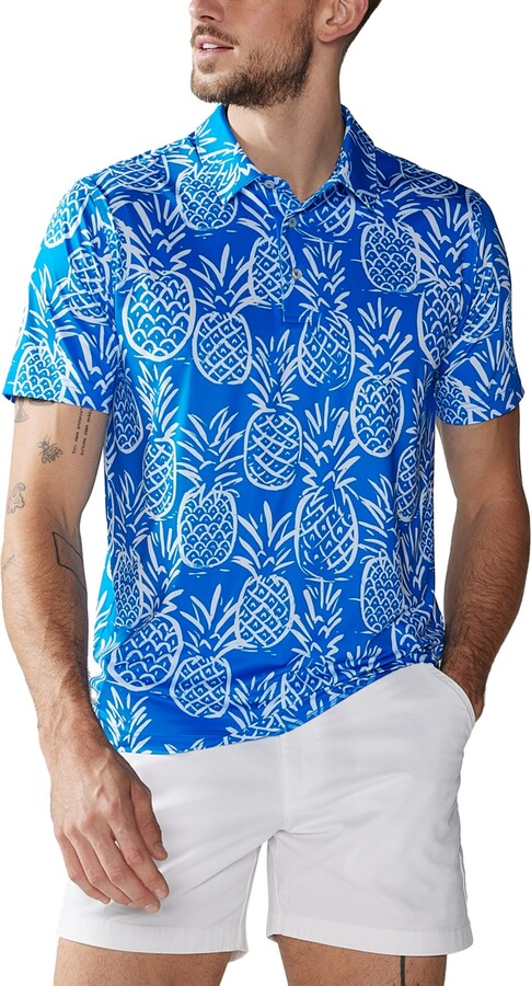 Chubbies Men's The Thigh Napple Performance Polo 2.0 - ShopStyle Tops