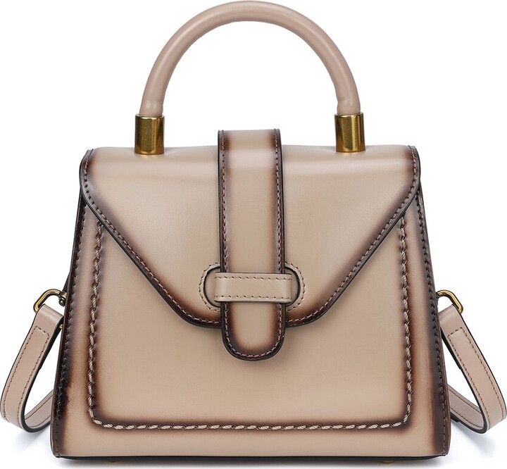 Tiffany & Fred Paris Leather Satchel - ShopStyle
