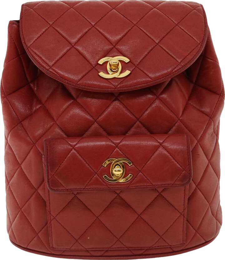 Chanel Duma leather backpack - ShopStyle
