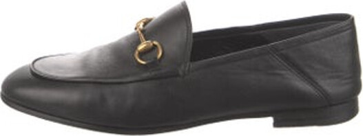 Gucci 1955 Horsebit Accent Leather Loafers - ShopStyle