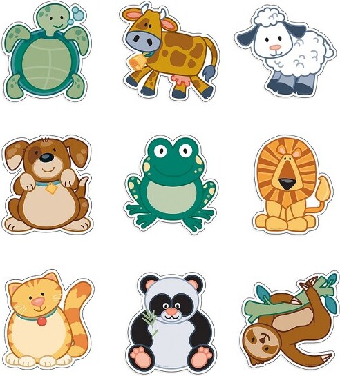 Carson Dellosa Carson-Dellosa Animals Mega Pack Cutouts (120639-EC ...