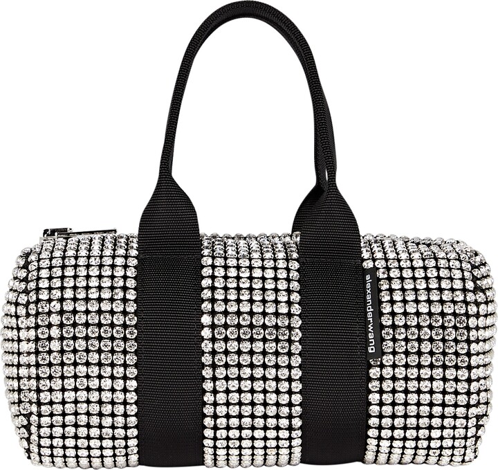 Alexander Wang Mini Cruiser Crystal-Embellished Duffle Bag - ShopStyle