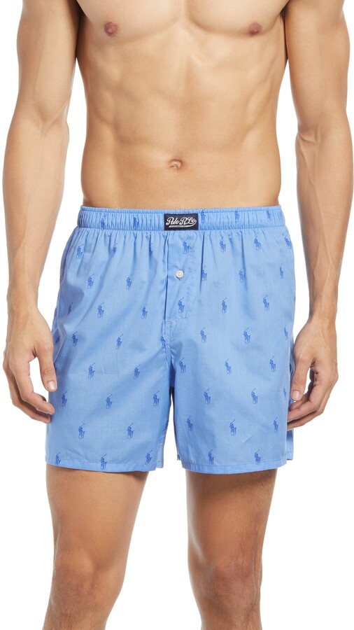 Polo Ralph Lauren Polo Ponies Woven Boxers - ShopStyle