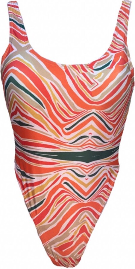 Season Swim Cabo Printed High Rise One Piece Swimsuit - ShopStyle